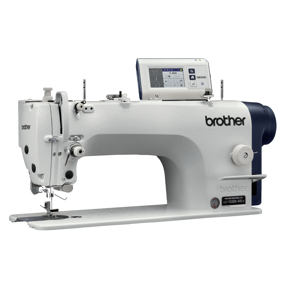 Brother S-7220D 1-Needle Direct Drive Needle Feed Lock Stitcher with T ...